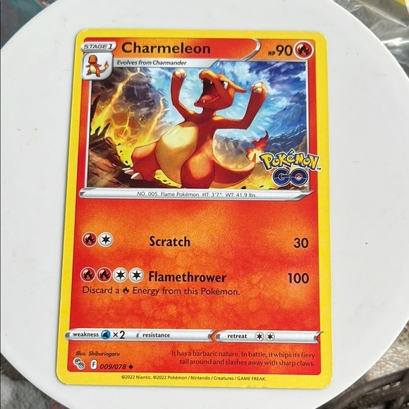 Pokemon | Toys | Charmeleon 09078 Pokmon Card | Poshmark